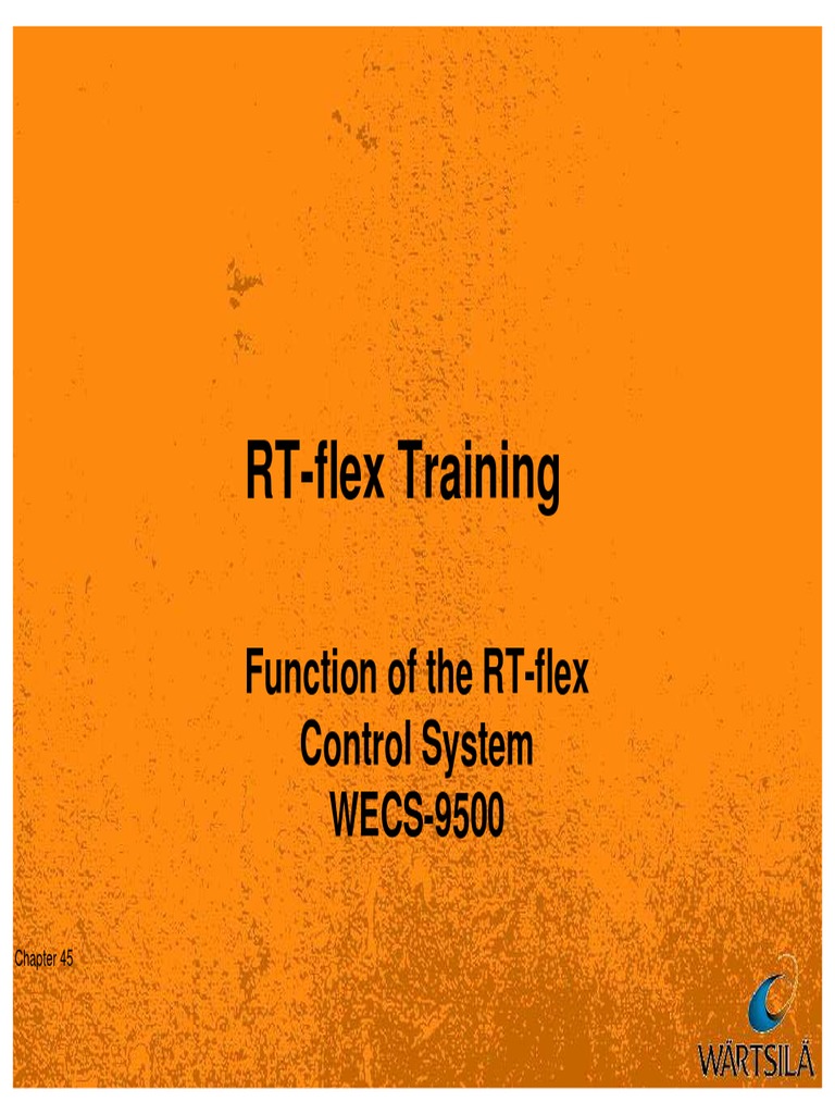 45 RT-flex WECS-9500 Short | PDF | Servomechanism | Valve