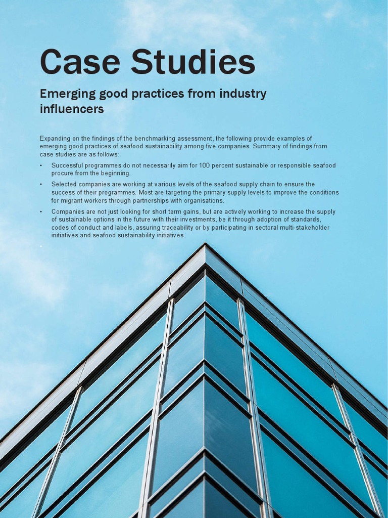 Hyatt CSR Asia Case Study | PDF | Supply Chain | Seafood