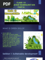Green Skills Class 10 Notes | PDF | Sustainability | Sustainable ...