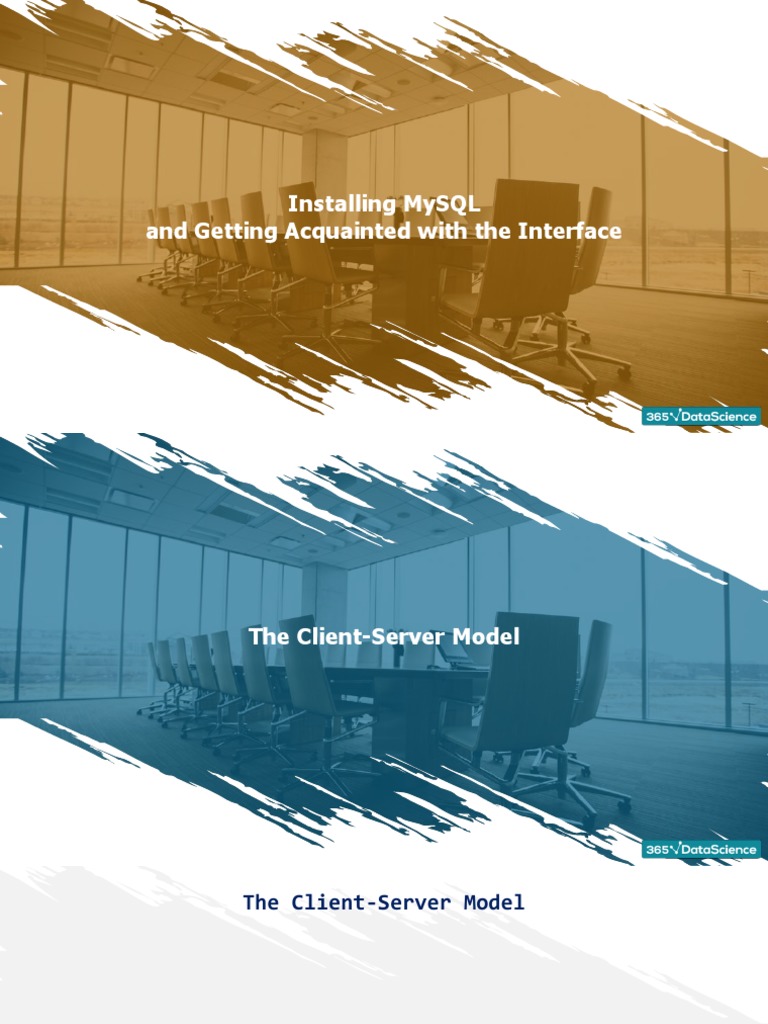 The Client Server Model Pdf My Sql Client Server Model
