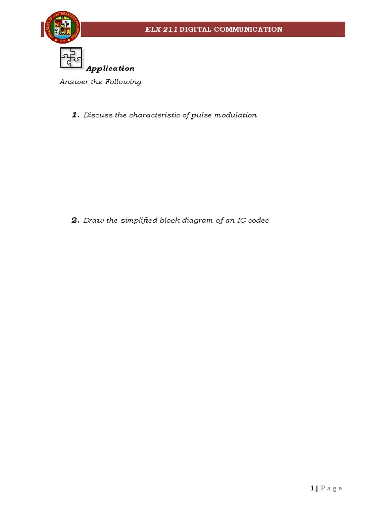 Elx211 M2L2 Application | PDF | Science & Mathematics | Computers