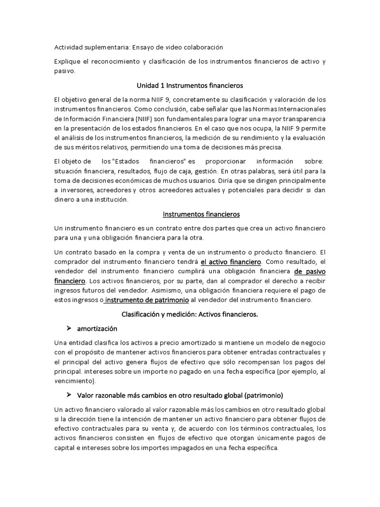 Actividad Suplementaria | PDF | Interés | Compartir (Finanzas)