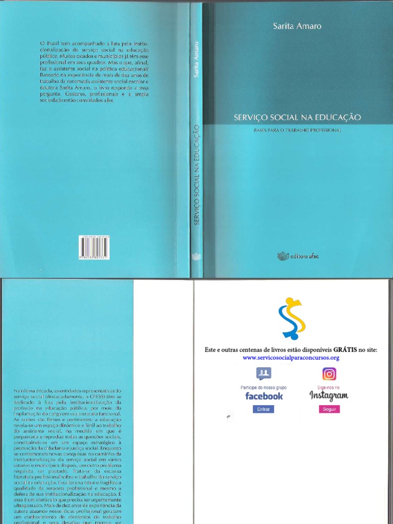 SE SO NA EDU Bases para o Trabalho Profissional SARITA AMARO | PDF