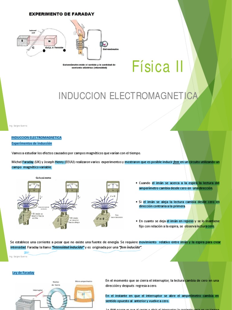Clase Virtual_Induccion_Magnetica | PDF | Inducción electromagnética ...