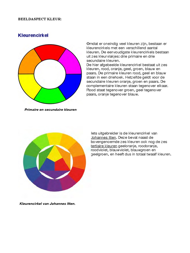 Beeldaspect Kleur | PDF