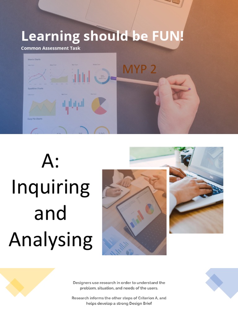 Learning Should Be FUN!: Common Assessment Task | PDF