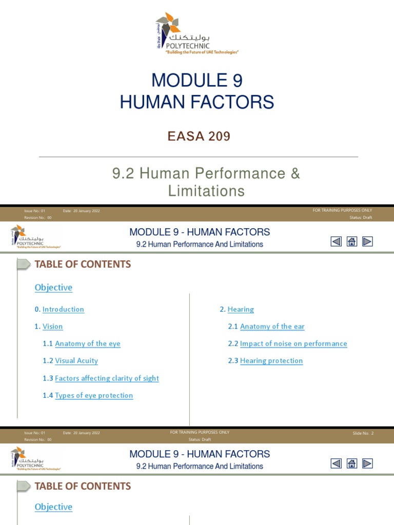 Human Performance Limitations in Aviation | PDF | Eye | Visual Perception