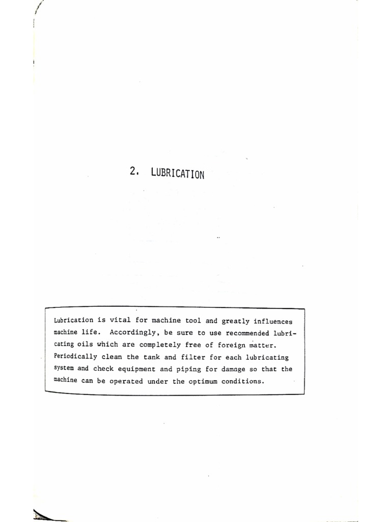 MV Junior - Lube System | PDF