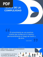 Pensamiento Complejo - Edgar Morin | PDF | Complejidad | Science