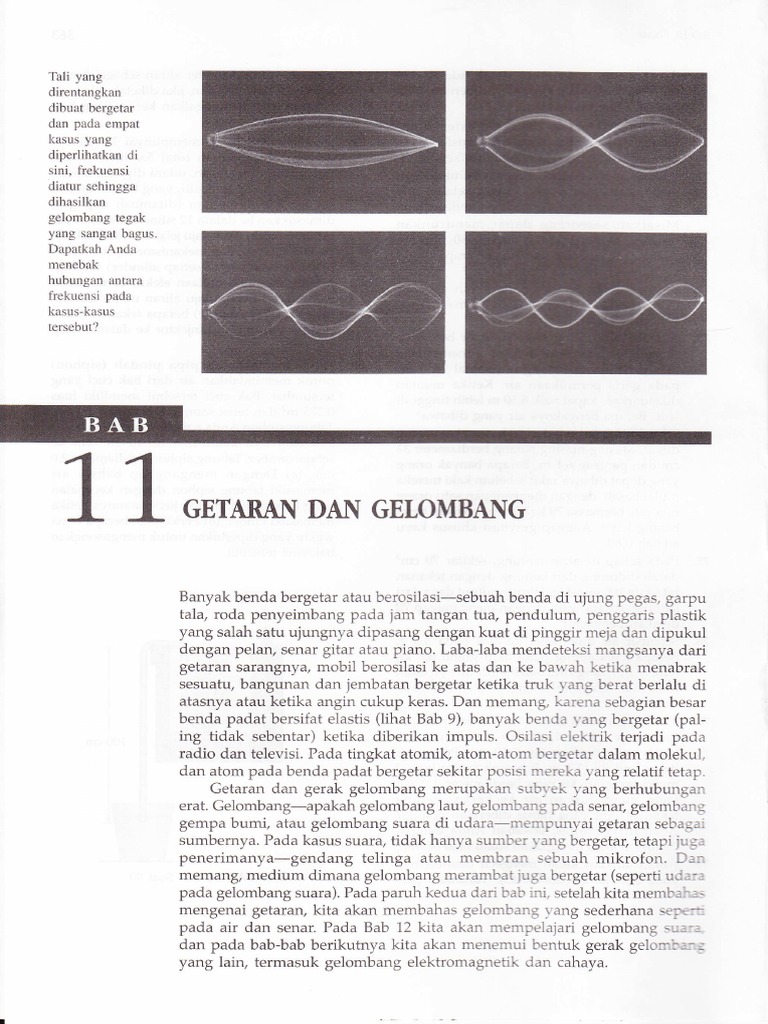 11 Getaran Dan Gelombang | PDF