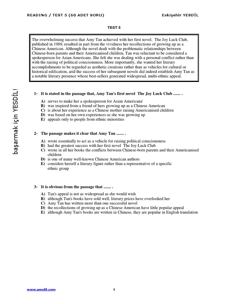 Reading Passages - TEST5 | PDF | Babylon | Adam And Eve
