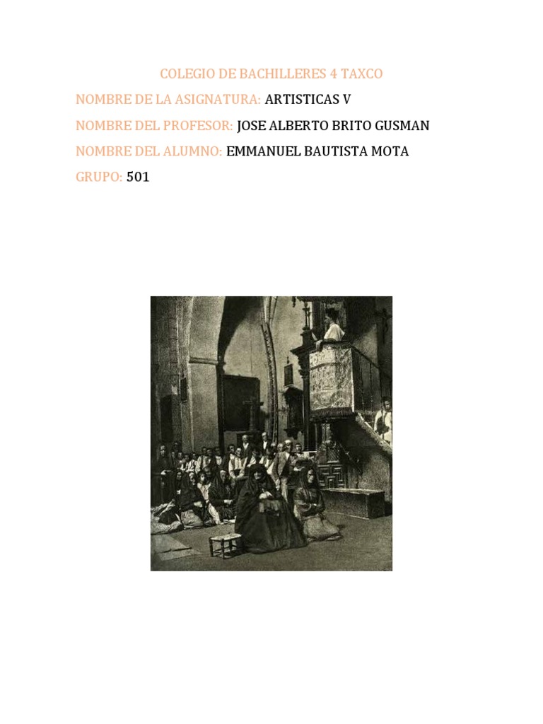 Autores y Obras del Teatro Novohispano | PDF