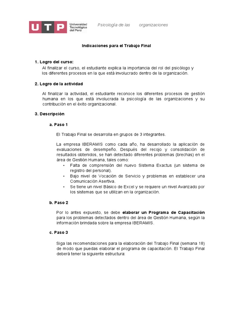 Trabajo Final Orga | PDF | Presupuesto | Gestión de recursos humanos