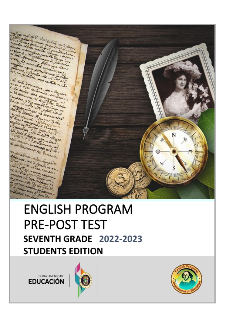 7th Grade Pre-Post 2022-2023 Students Edition | PDF | Amusement Park | Poetry