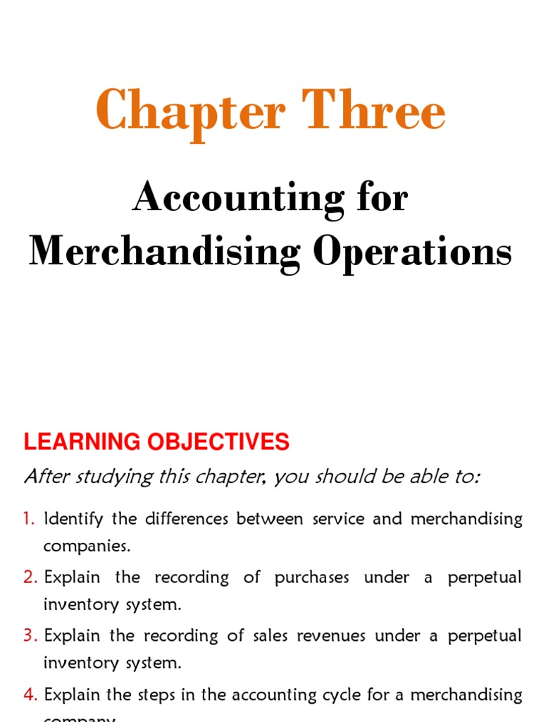 Chapter 3, Fundamentals of Accounting I | PDF | Expense | Revenue