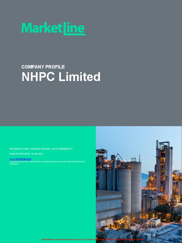 NHPC Limited - India, February 2022 | PDF | Dividend | Hydroelectricity