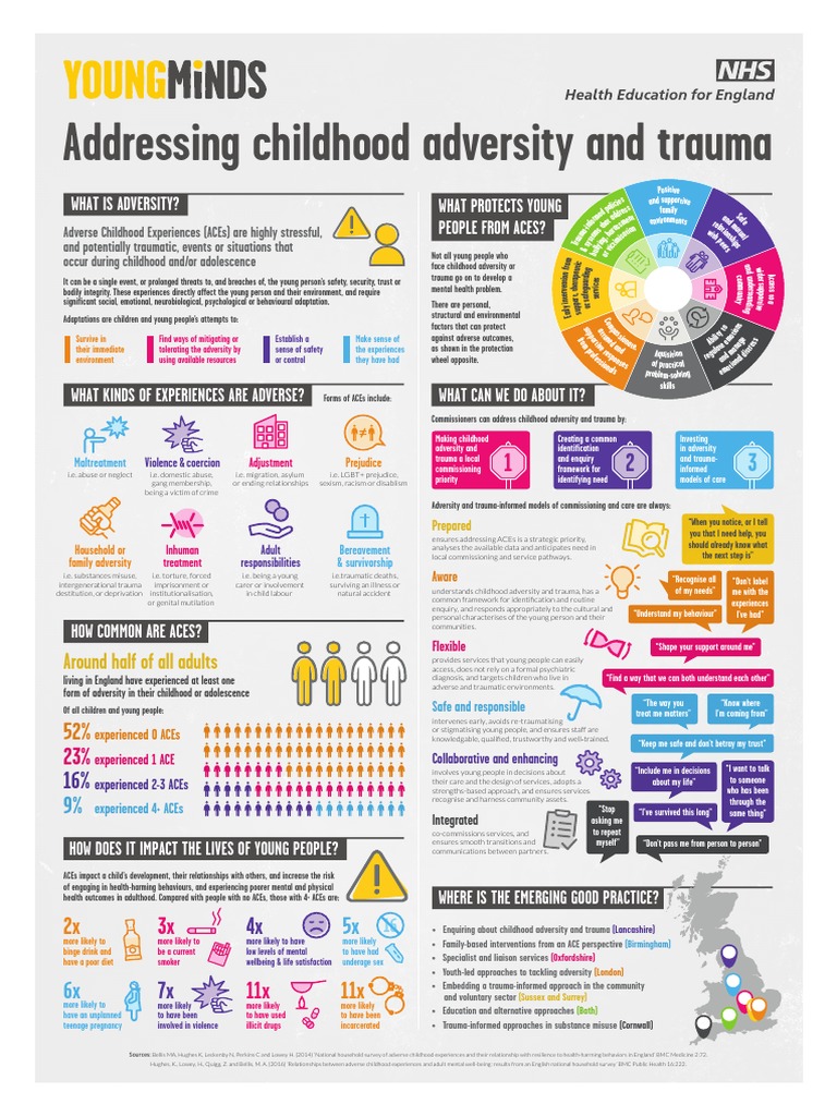 Addressing Adversity Infographic Poster | PDF | Psychological Trauma ...