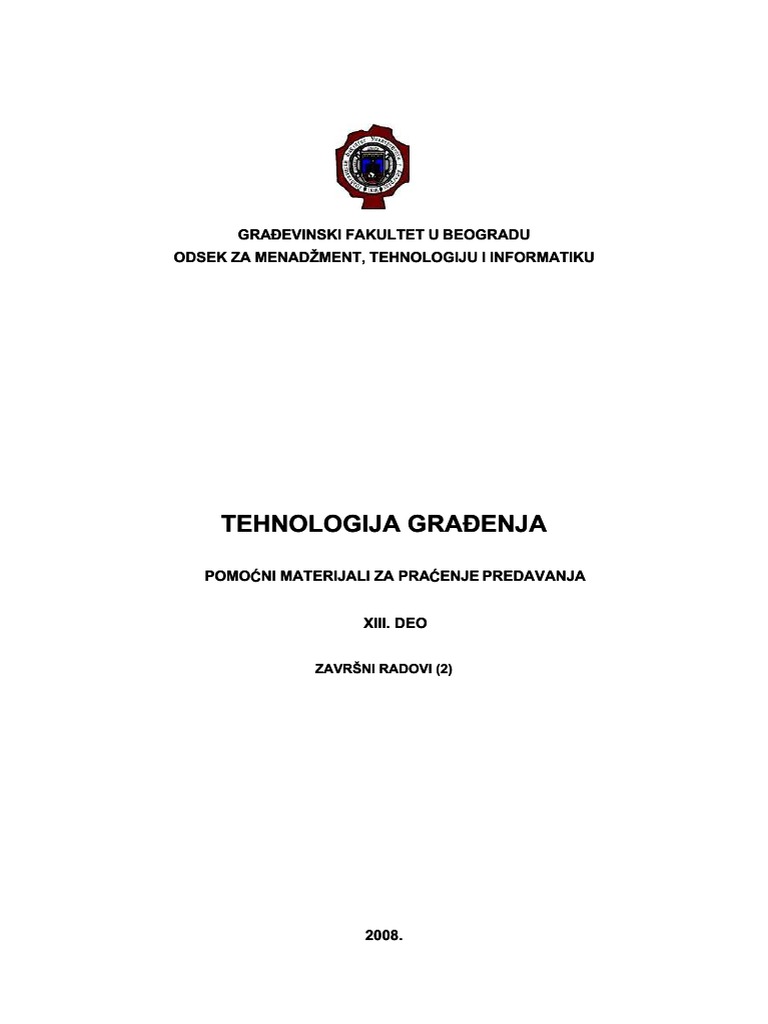 PDF TG 13 Predavanje DL | PDF