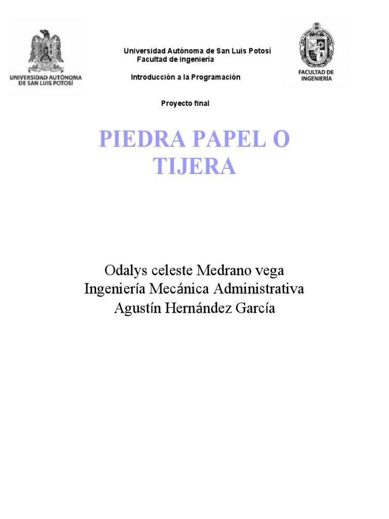 Proyecto Programacion | PDF | Programa de computadora | Programación