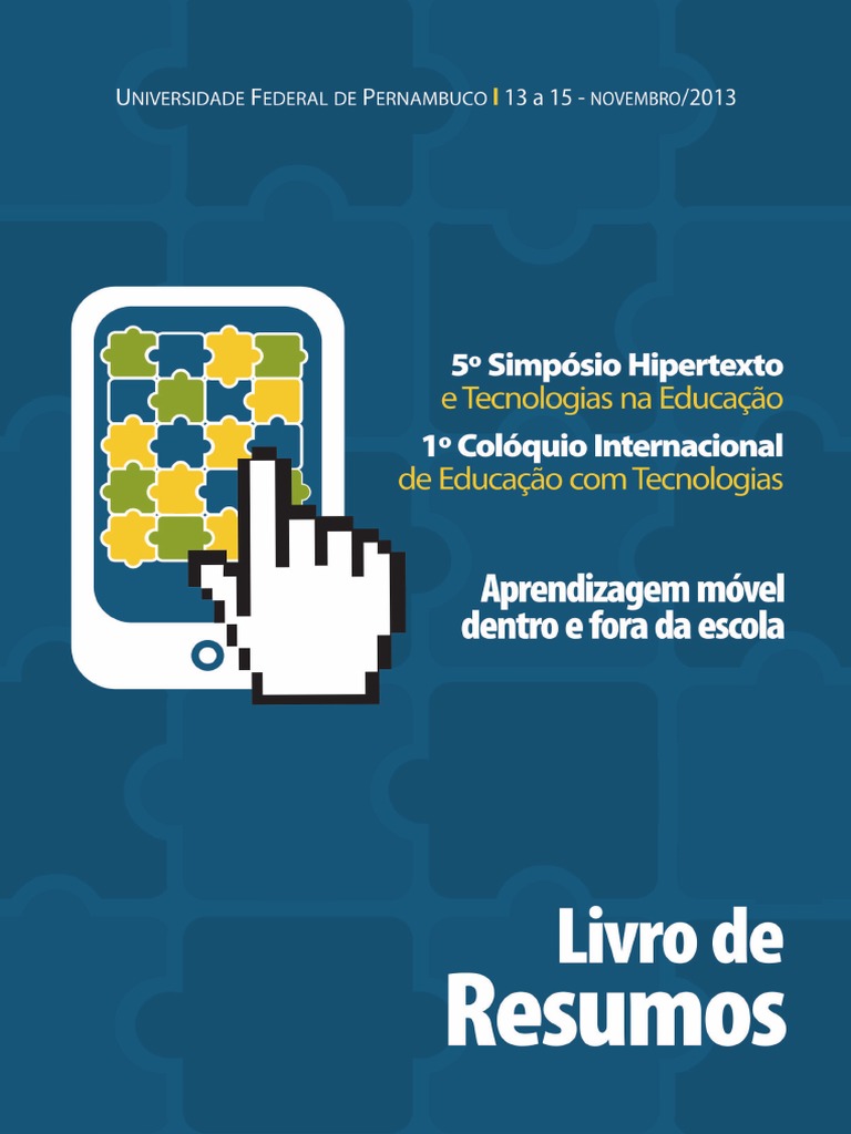 Livro de Resumos Hipertexto2013 | PDF