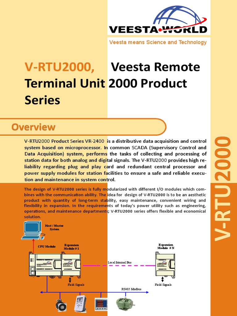 V-RTU2000 Products Catalogue | PDF