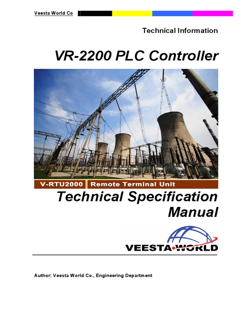 V-RTU2000 - VR-2200 Technical Specification Manual V1-0-En | PDF | Programmable Logic Controller ...