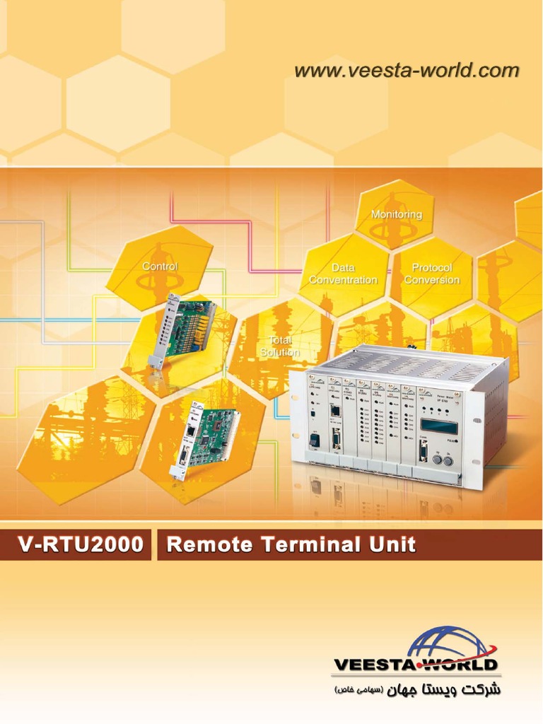 V RTU2000 Web | PDF | Input/Output | Scada