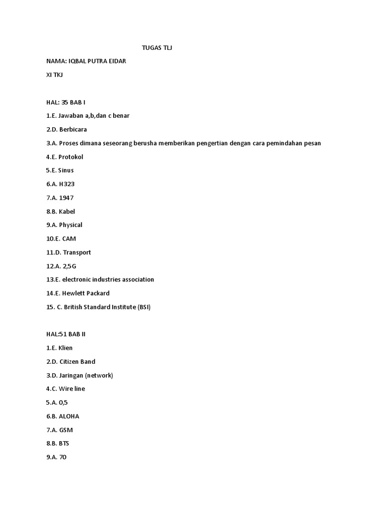 Emailing Tugas TLJ | PDF