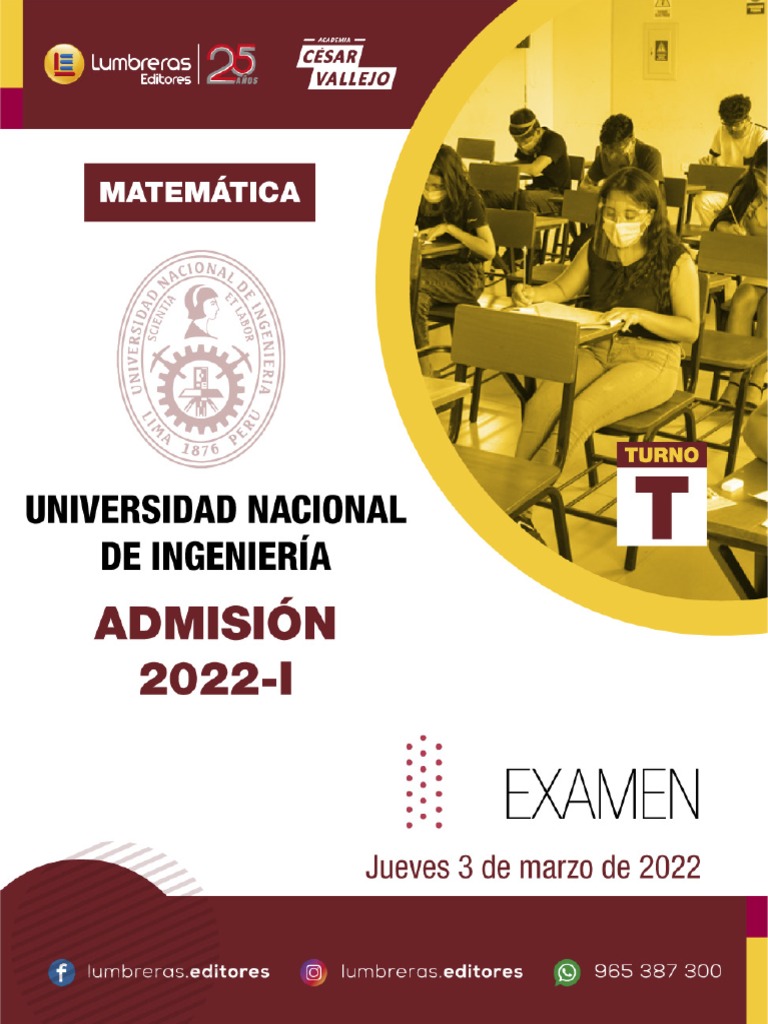 EX - Adm - UNI - Mat (T) | PDF | Matemáticas | Geometría Elemental