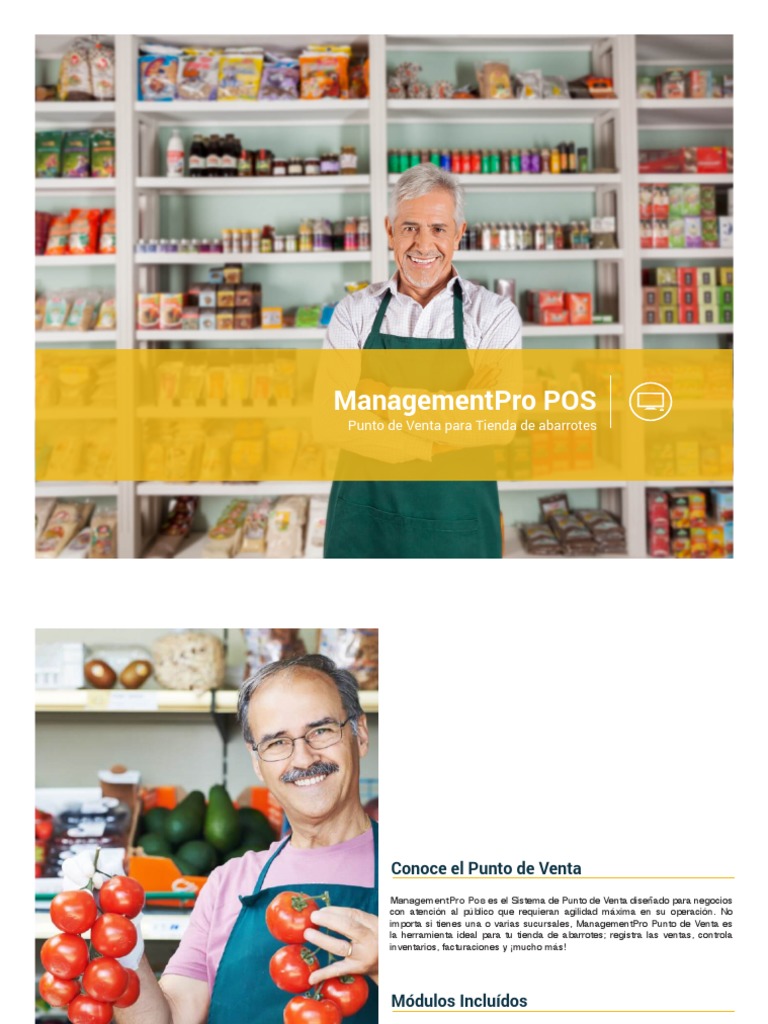 ManagementPro POS: Un sistema de punto de venta completo y fácil de usar para tiendas de ...
