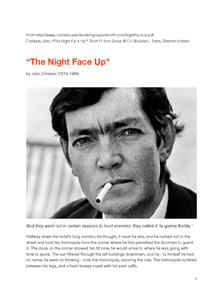 "The Night Face Up: A Short Story" | PDF | Mystery, Thriller & Crime ...