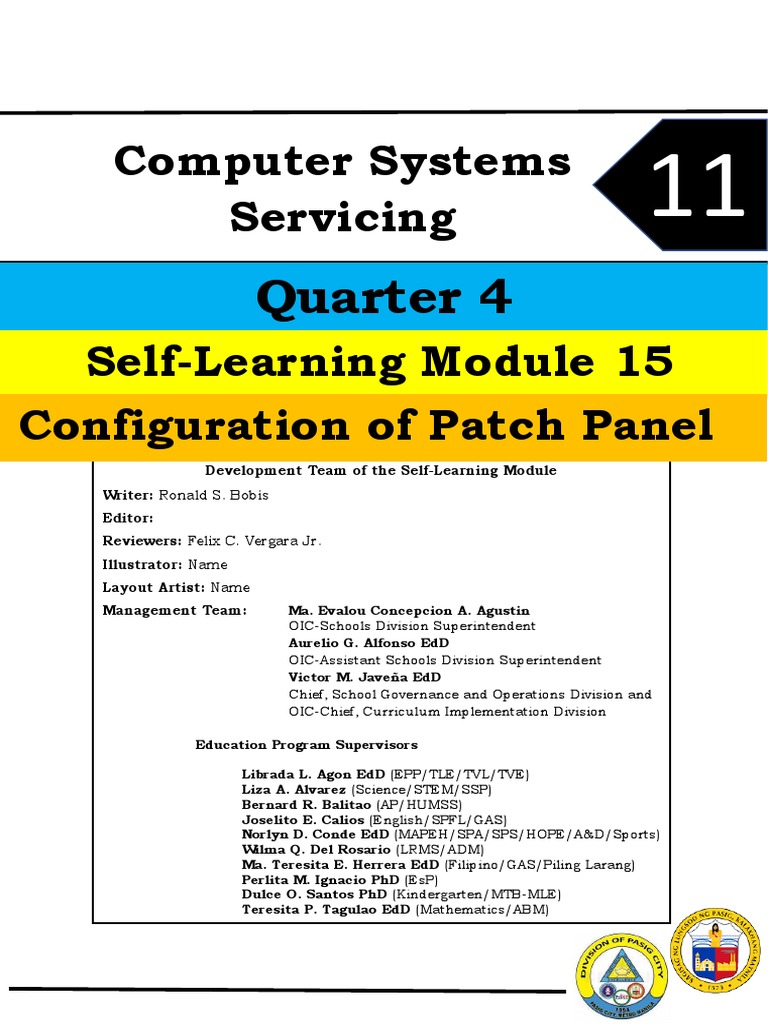 TVL-CSS11-Q4-M15 | PDF | Computer Network | Network Interface Controller
