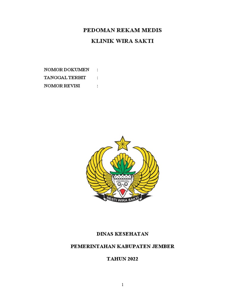 Panduan Rekam Medis | PDF