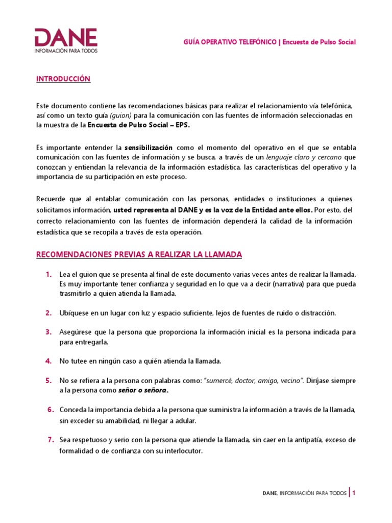 Guía Telefónica EPS | PDF | Estadísticas | Información