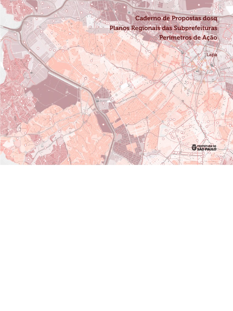 Planos Regionais Lapa | PDF | São Paulo | Planejamento urbano