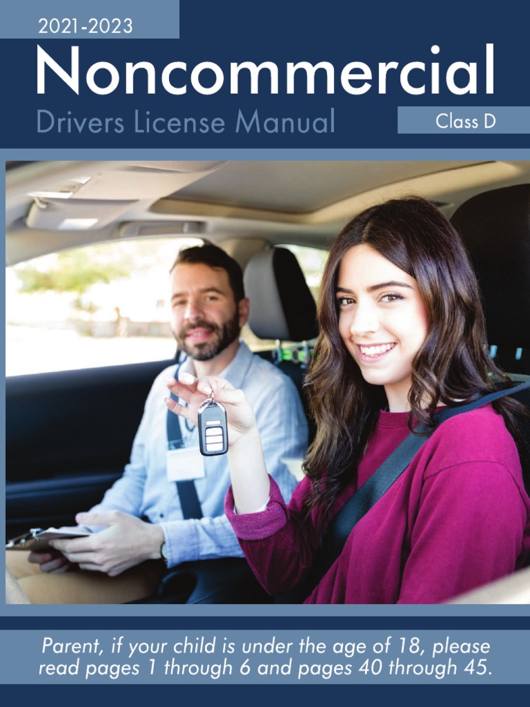 ND Noncommercial Manual | PDF | Traffic | Driver's License