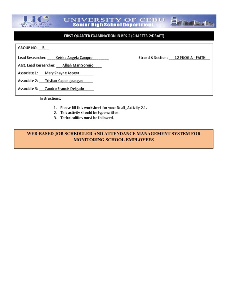 Chapter 2 Draft - 12 Prog A Faith - Group 5 | PDF | Biometrics | Qr Code