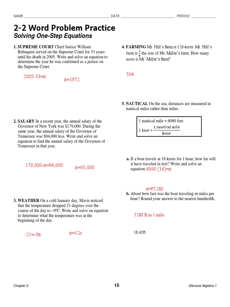 Kami Export - Bradyn Gonzalez - Homework 2-2 Word Problems | PDF | Science & Mathematics