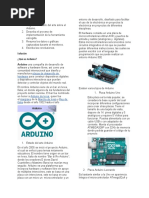 Mapa Mental Unid. 3 Arduino | PDF