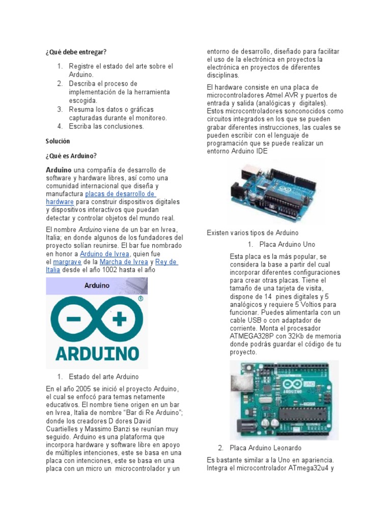 Trabajo Arduino | PDF | Juegos y actividades | Tecnología