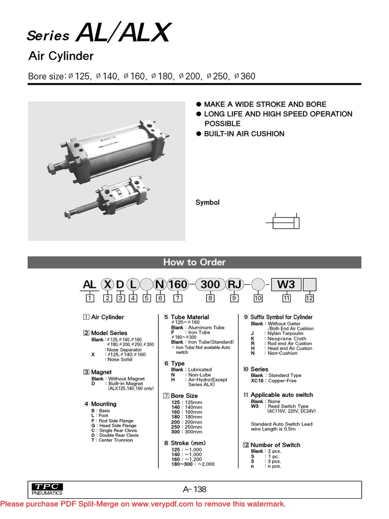 Al/Alx: Series | PDF | Piston | Steel