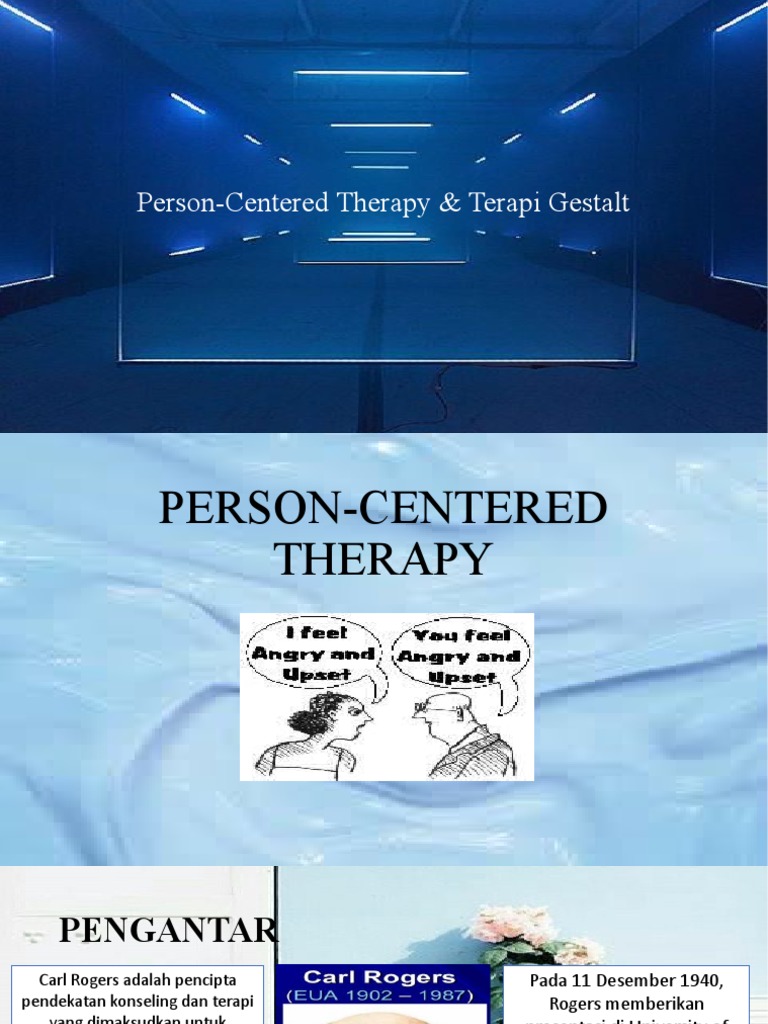 Pertemuan Ke-4 Person Centered - Gestalt Therapy | PDF
