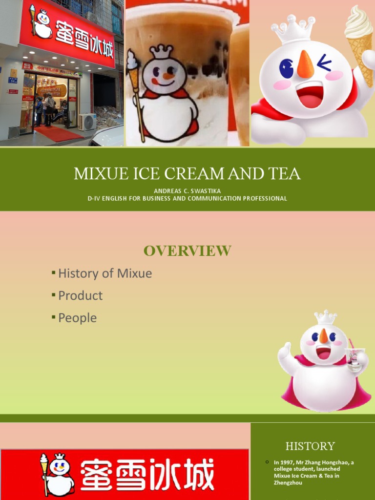 Mixue - Business Presentation | PDF