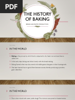 History and Evolution of Baking | PDF | Breads | Baking