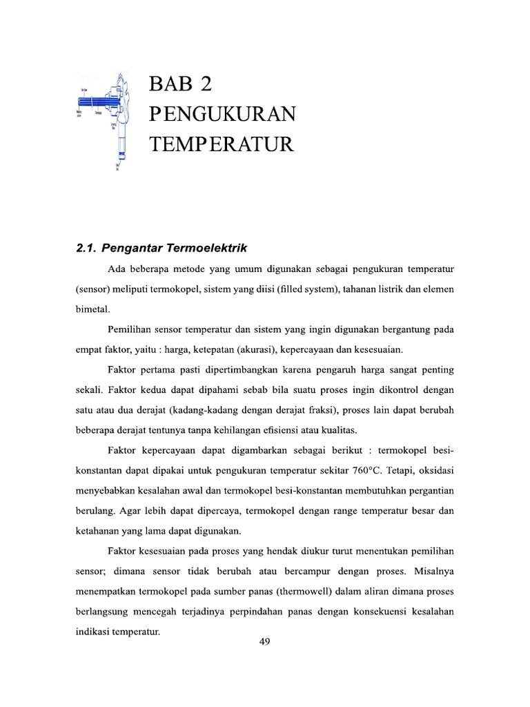Pengukuran Temperature | PDF