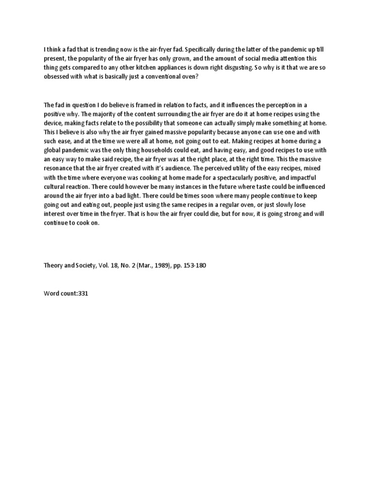 Fads and How Culture Works | PDF