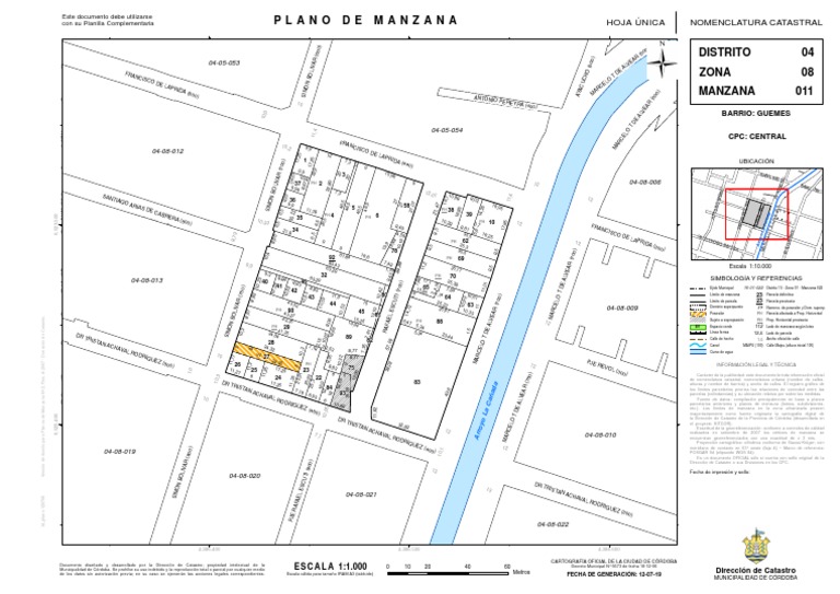 Parcelario | PDF