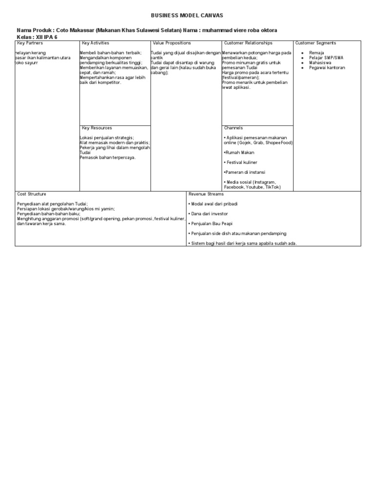 Proposal BMC PDF | PDF