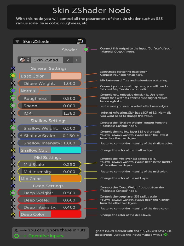 Skin ZShader User Guide | PDF