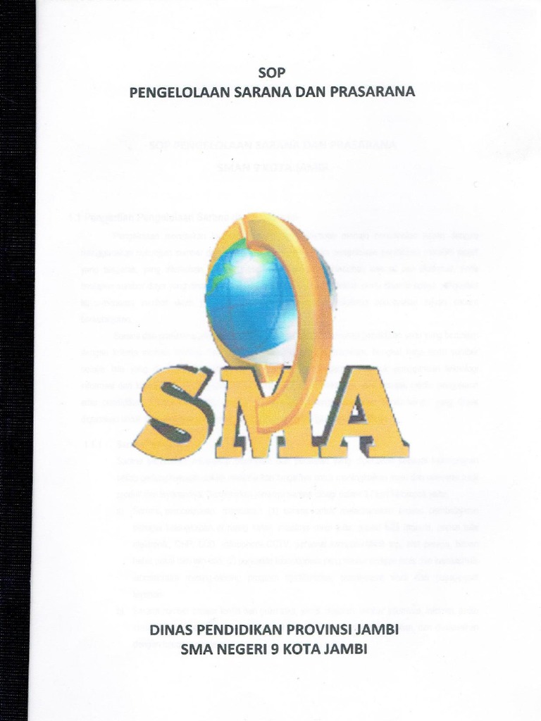 Sop Sarpras | PDF
